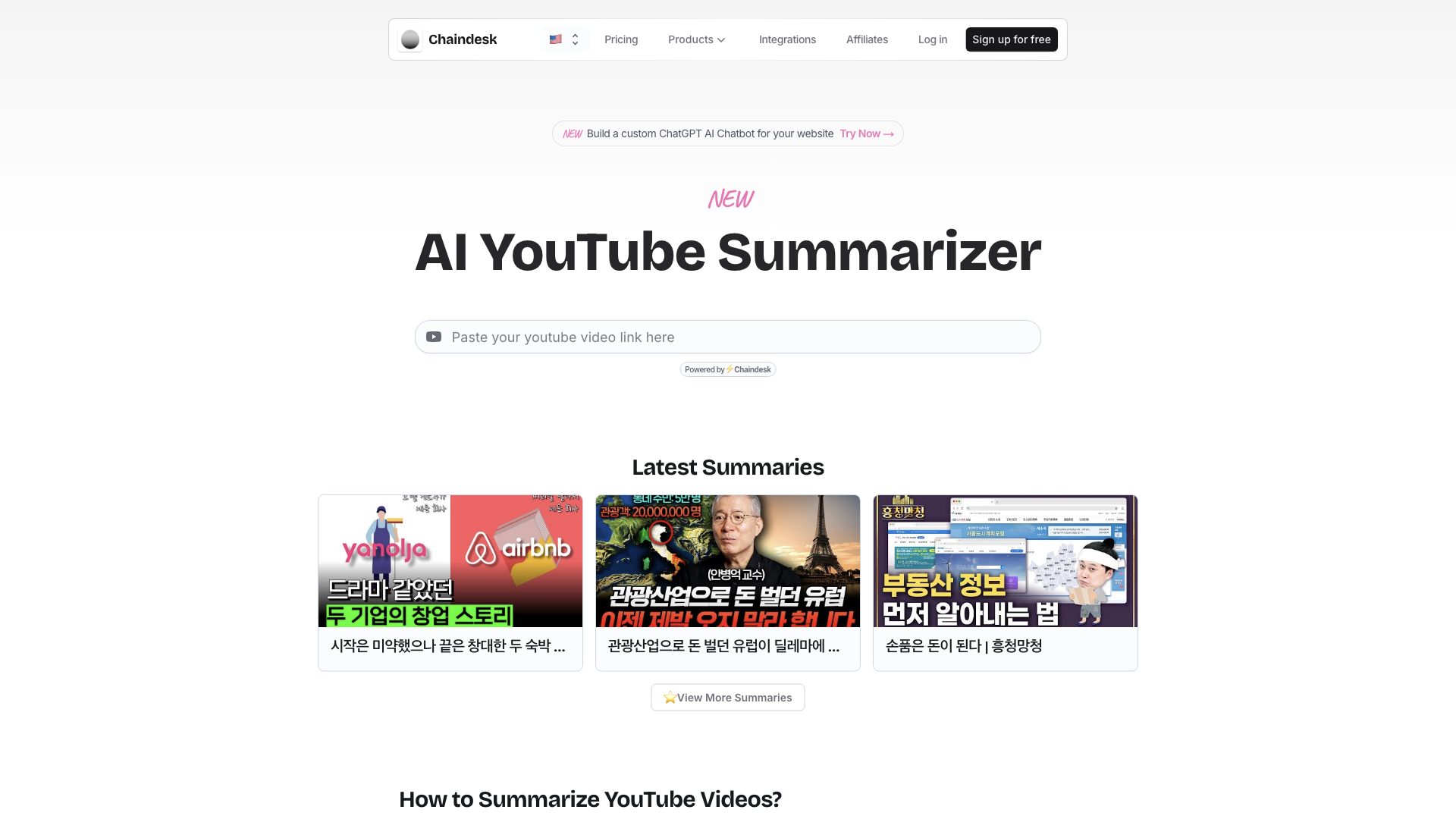 YouTube Video Summarizer powered by AI | Hayo, Hayo App,Hayo Download,AI tool,AI News,AI Group ...
