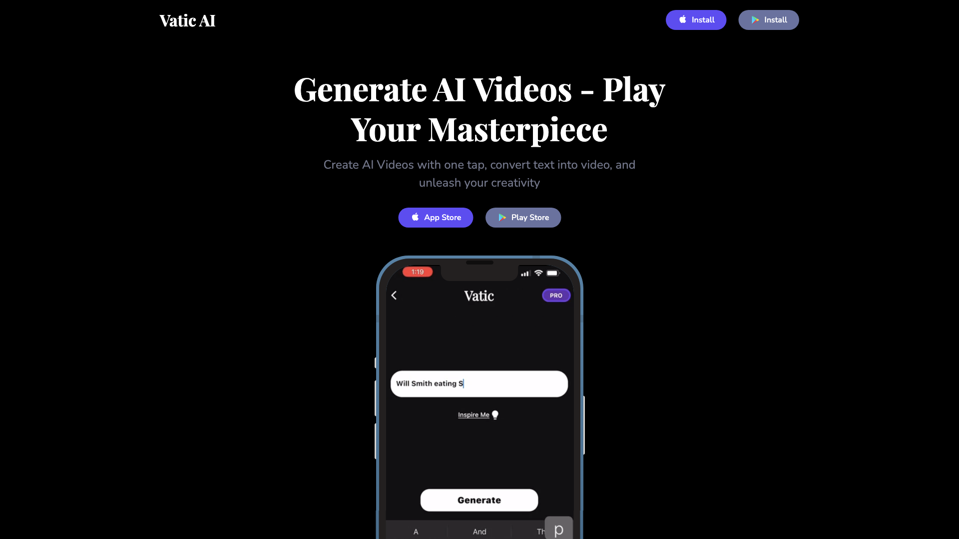 Create & Generate Free AI Videos — Vatic AI | Hayo, Hayo App,Hayo Download,AI tool,AI News,AI ...