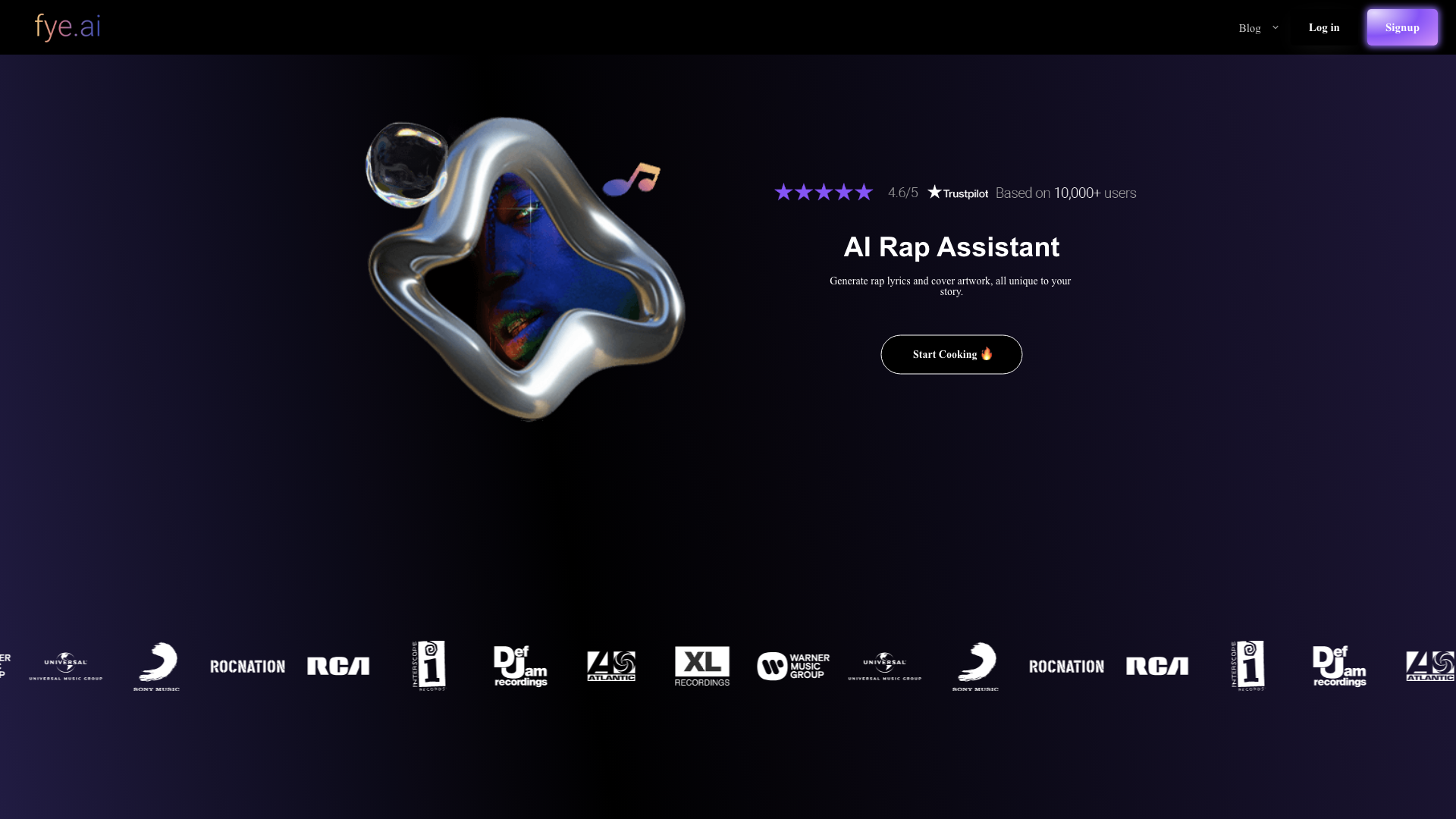 AI Rap Generator | Create Unique Rap Lyrics and Songs | Hayo, Hayo App ...