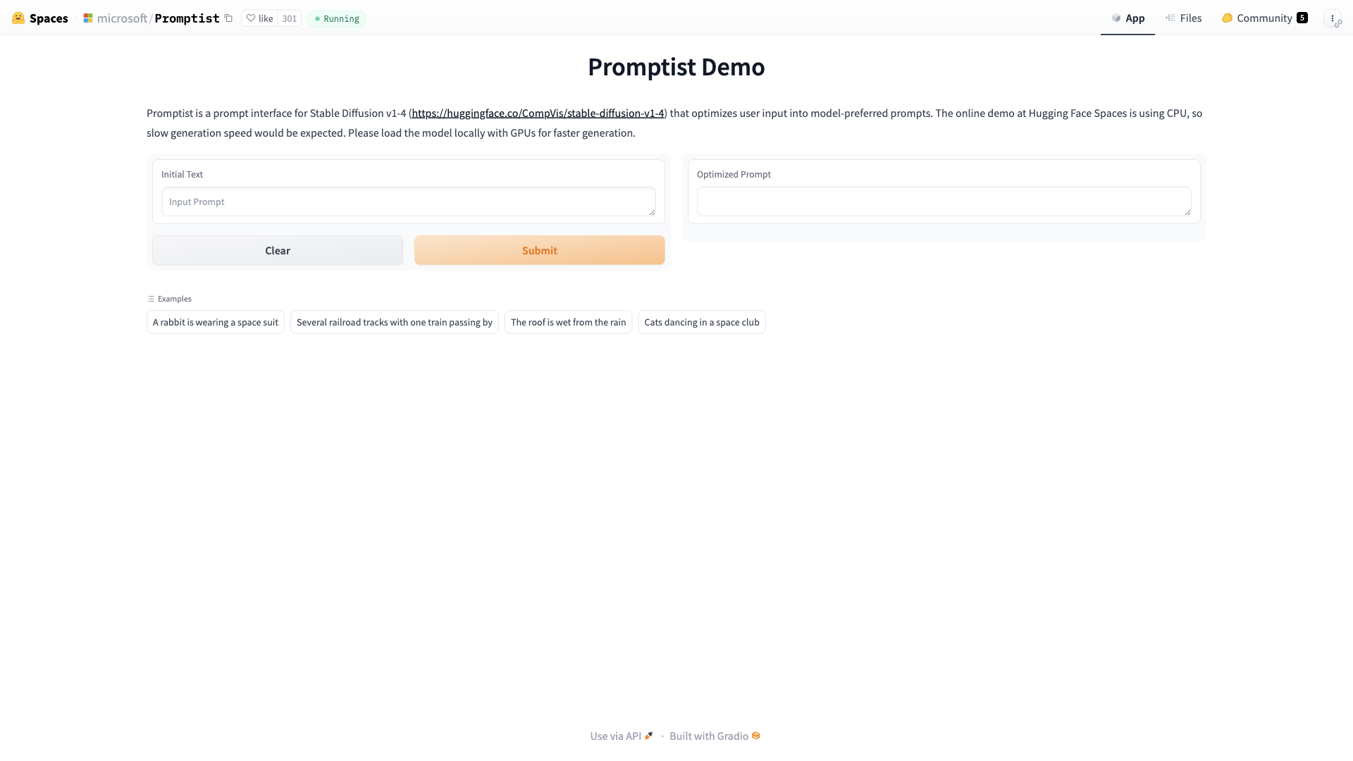 Promptist - a Hugging Face Space by microsoft | Hayo, Hayo App,Hayo ...