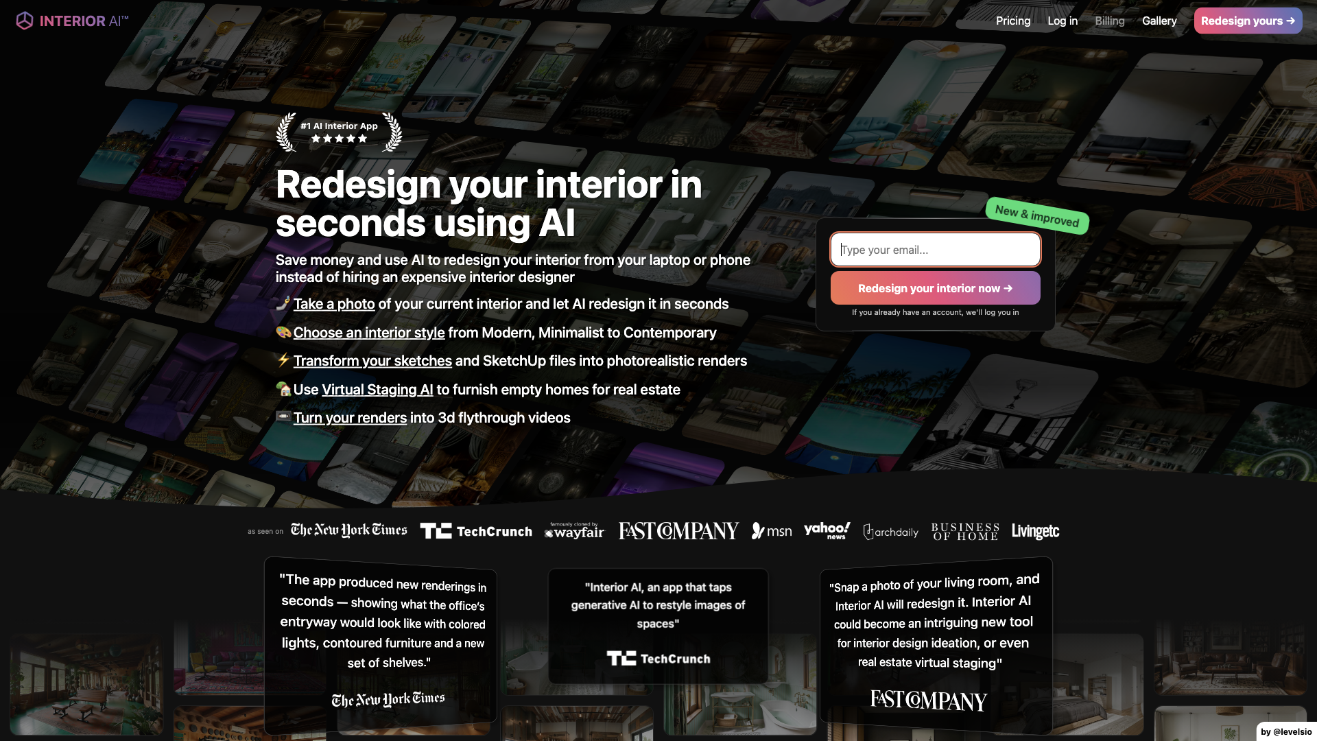Interior AI™ | #1 AI Interior Designer, Virtual Staging AI tool + Room ...