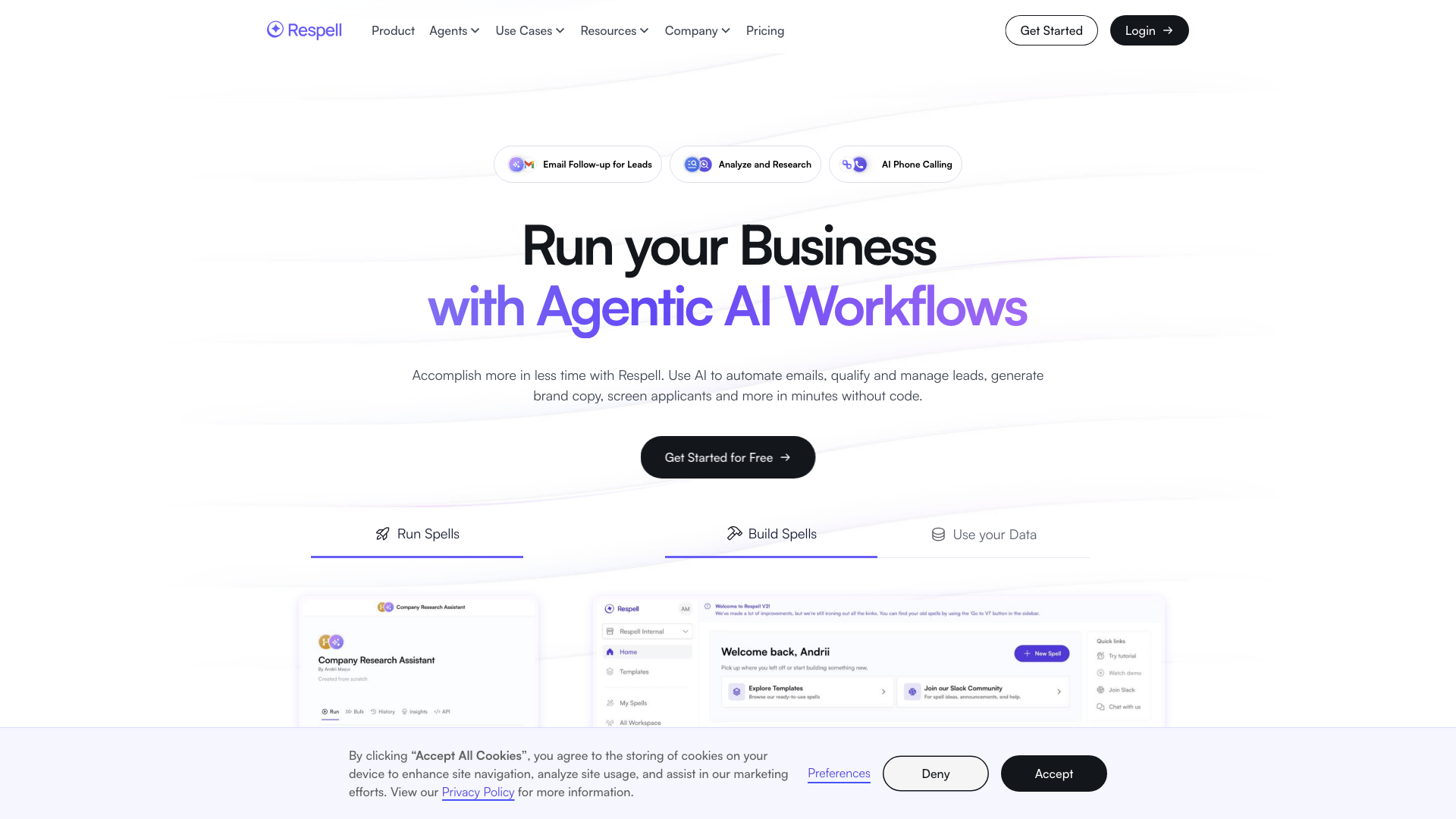 Respell - Run Your Business with Agentic AI Workflows | Hayo, Hayo App,Hayo Download,AI tool,AI ...