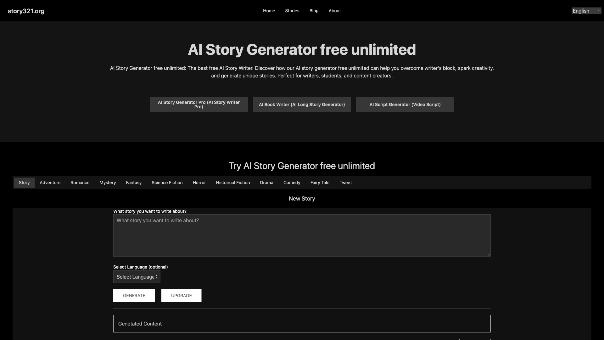 AI Story Generator free unlimited: The best free AI Story Writer ...
