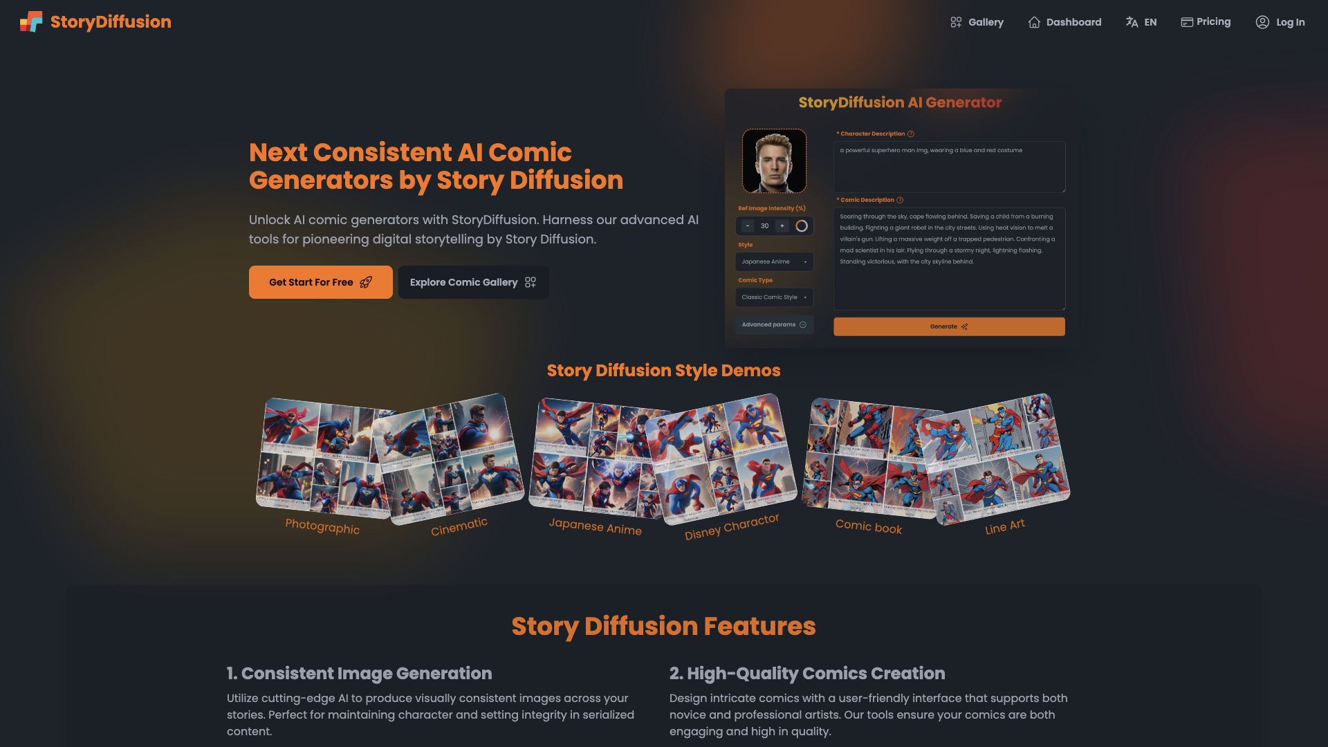 StoryDiffusion - Next Consistent AI Comic Generators by Story Diffusion ...
