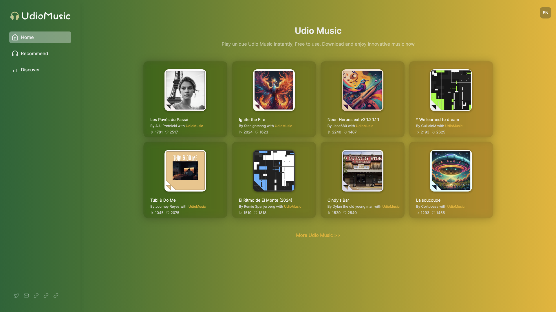 UdioMusic.cc: Play or Download Udio Music for Free Online | Hayo, Hayo ...